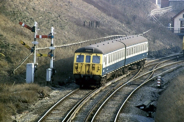 BRITISH RAIL EMU Queens Road Cheetham 1987 Rail Photo £2.70 - PicClick UK