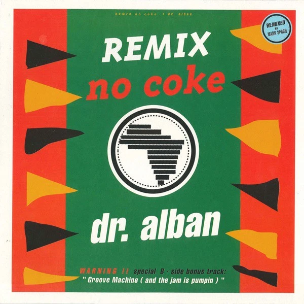 DR. ALBAN - No Coke Remix - Used Vinyl Record 12 - U16669z £11.01 ...