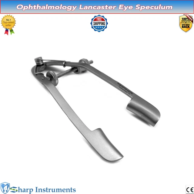 LANCASTER EYE SPECULUM Ophthalmic Statically Retract Eyelids Surgical ...