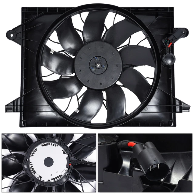 RADIATOR COOLING FAN Assembly fit Dodge Challenger Srt Hellcat Coupe ...