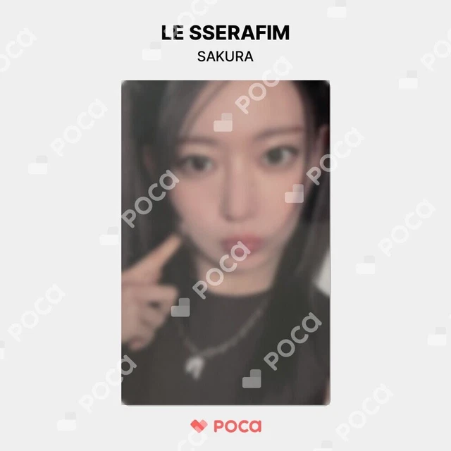 [LE SSERAFIM SAKURA] Carte photo officielle du festival UNFORGIVEN WEVERSE EUR 7,39 - PicClick FR
