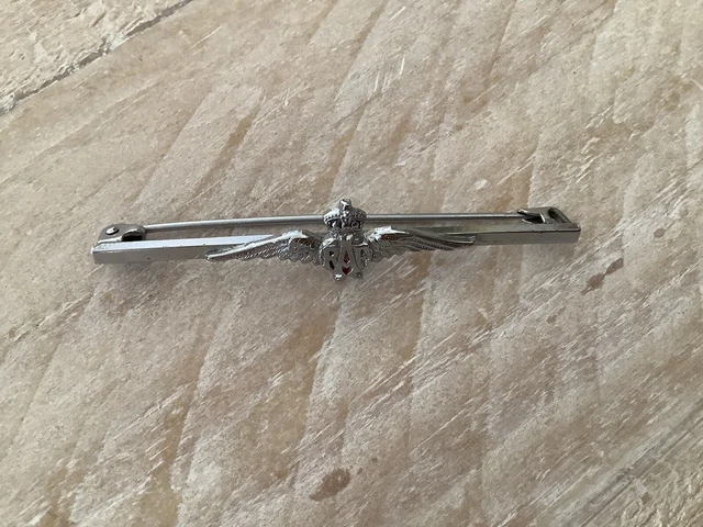 ROYAL AIR FORCE RAF WW2 Wings Sweetheart Tie Pin Badge £11.99 - PicClick UK