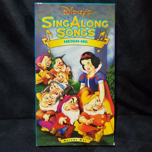 DISNEYS SING ALONG Songs - Snow White: Heigh-Ho (VHS, 1994) EUR 4,80 ...