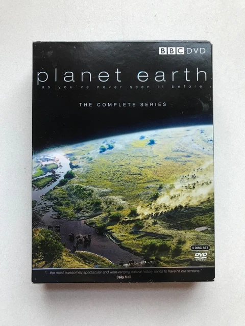 PLANET EARTH THE Bbc Tv Series 5 Disc Dvd Boxset,Narrated By Sir David Attenboro EUR 4,26 ...
