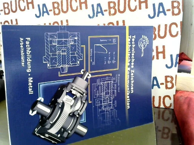 TECHNISCHES ZEICHNEN TECHNISCHE Kommunikation Metall Fachbildung: Arbeitsblätter EUR 8,52 ...
