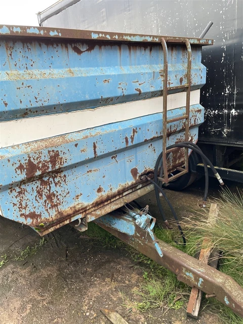 MONOCOQUE HYDRAULIC TIPPING trailer £1,000.00 - PicClick UK