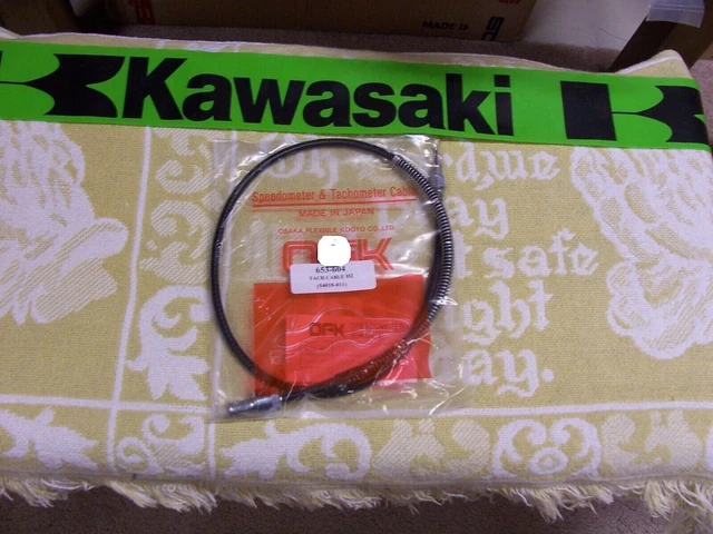 KAWASAKI H1/H2 NEW Tachometer Cable-Tach Cable New-Includes Pump Cover ...