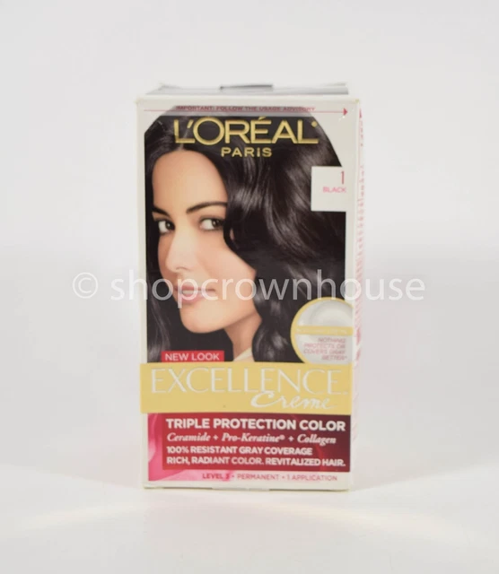 Loreal Paris Excellence Creme Triple Protection Permanent Hair Color 1