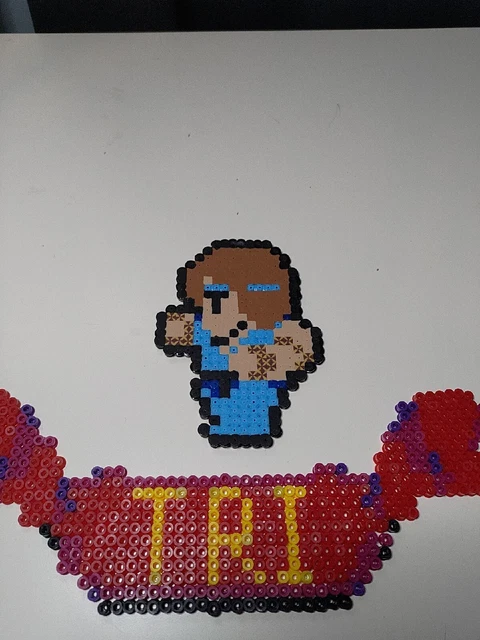 PERLER FINAL FANTASY 8-bit Monk **AS IS** $15.00 - PicClick CA
