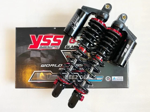 YSS SHOCKS ABSORBER Adjustable Black Series G-Sport YAMAHA XMAX 250 300 ...
