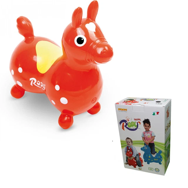 ORIGINAL RODY ROT Hüpfpferd Hüpftier Hüpfball Hüpfpony Hüpfer ...