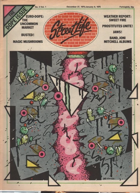 STREETLIFE NO 5 Vol 1 December 27 1975 - January 9 1976 magazine UK ...