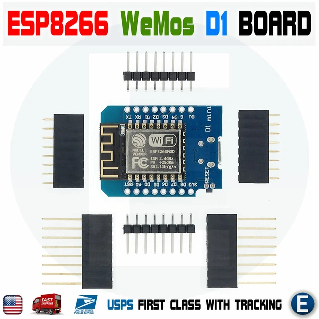 NODEMCU LUA ESP8266 ESP-12 WeMos D1 Mini WIFI Development Board Module ... NODEMCU LUA ESP8266 ESP-12 WeMos D1 Mini WIFI Development Board Module ...