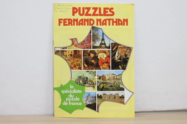 CATALOGUE CP2 PUZZLES Fernand Nathan Katalog Catalogo EUR 5,00 ...