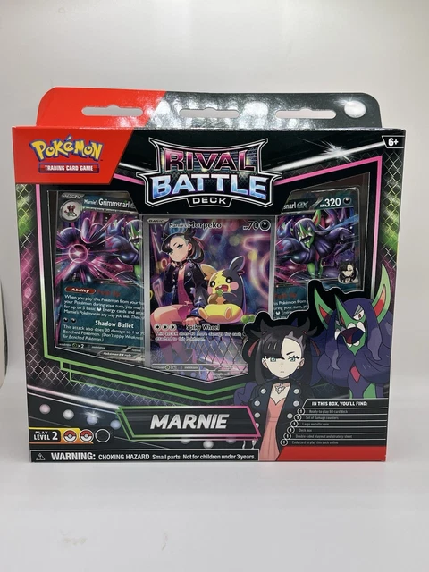 2025 POKÉMON TCG Rival Battle Deck Marnie - Morpeko - Grimmsnarl $30.00 ...