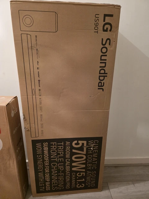 LG US90TY DOLBY Atmos Premium 5.1.3 Soundbar (Brand new, never opened ...