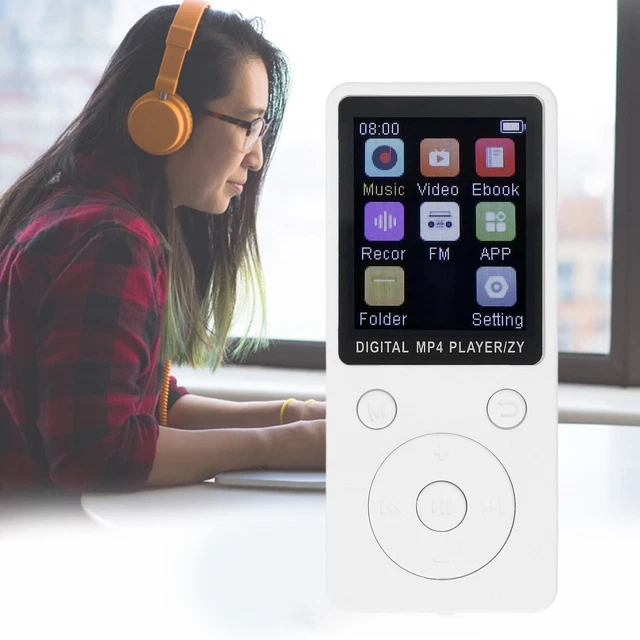 MP3 MP4 PLAYER 5.0 1.8in Color Screen Built In 16GB Memory Card Suppo £ ...