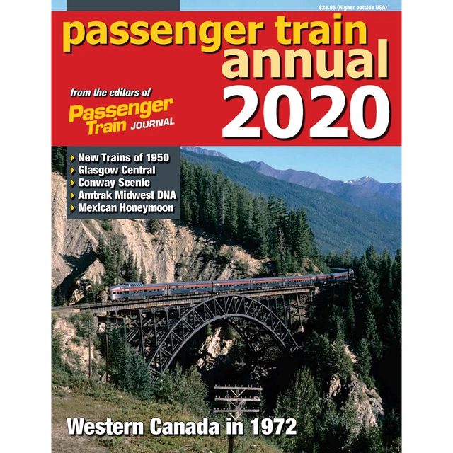 PASSAGER TRAIN ANNUEL 2020: Trains De 1950, Amtrak Midwest, Ouest ...