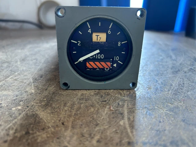 EX MOD TORNADO Aircraft Engine Temp Indicator (R1) £50.00 - PicClick UK