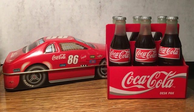 COCA-COLA VINTAGE DESK 6 Pak bouteilles de Coca-Cola clips en papier ...