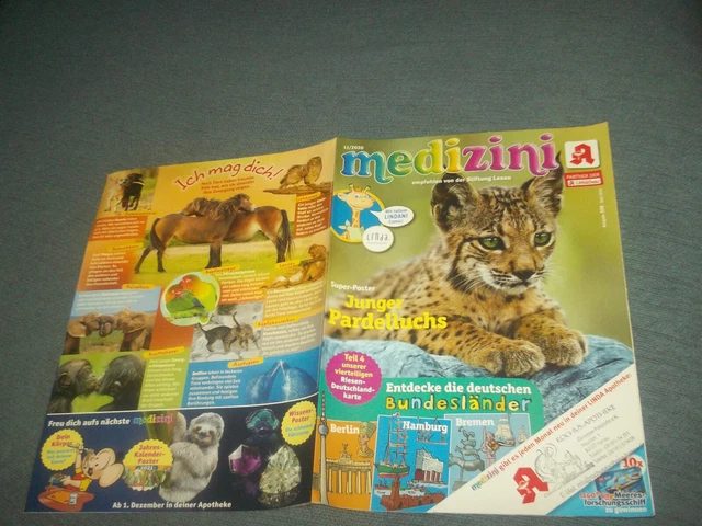 MEDIZINI MAGAZIN HEFT Nr.11/2020 + Poster EUR 11,99 - PicClick DE
