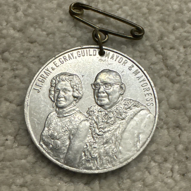 BOROUGH OF PRESTON Guild Merchant medal, likely from the 1972 #30 £5.45 ...