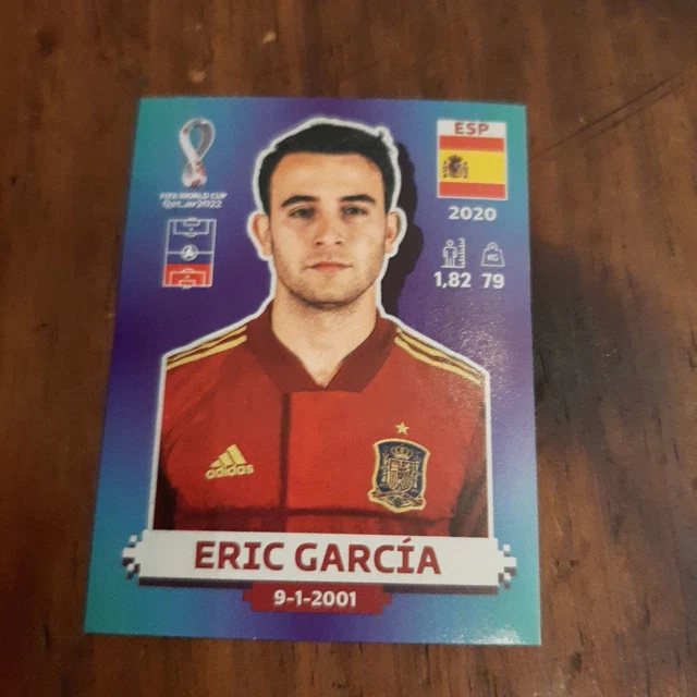STICKER PANINI FIFA World Cup Qatar 2022 Eric Garcia Spain # Esp6 EUR 1,00 - PicClick FR