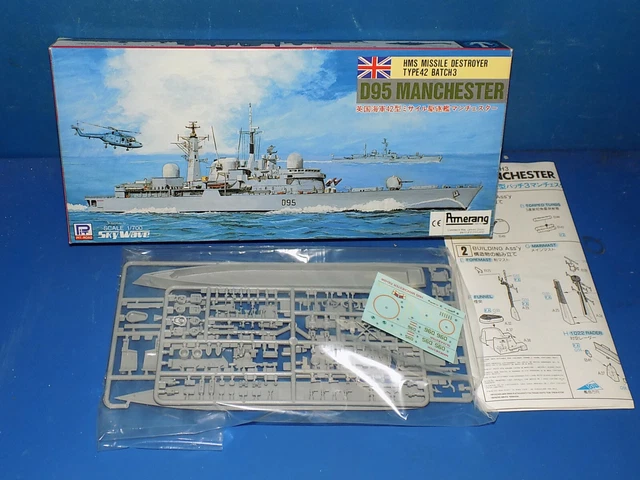SKYWAVE 1/700 M1 - D95 HMS Manchester Destroyer Type 42 - Model Kit £14 ...