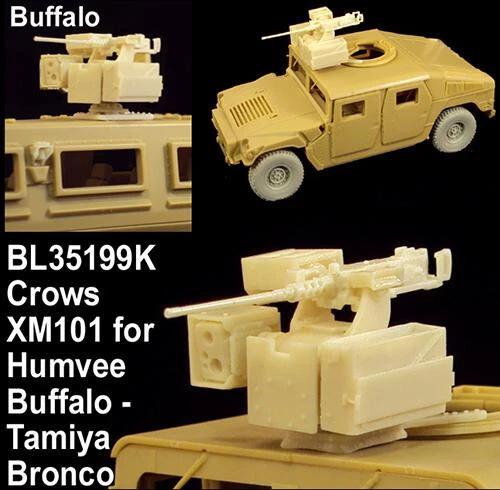 BLAST MODELS 35199 1/35 Crows XM101 for Humvee/Buffalo & Tamiya/Bronco ...