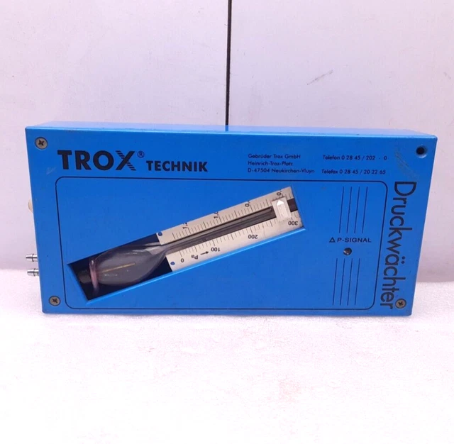 TROX TECHNIK M536 AB-9 Druckwächter Pression Interrupteur 24VAC 1.5VA EUR 247,97 - PicClick FR