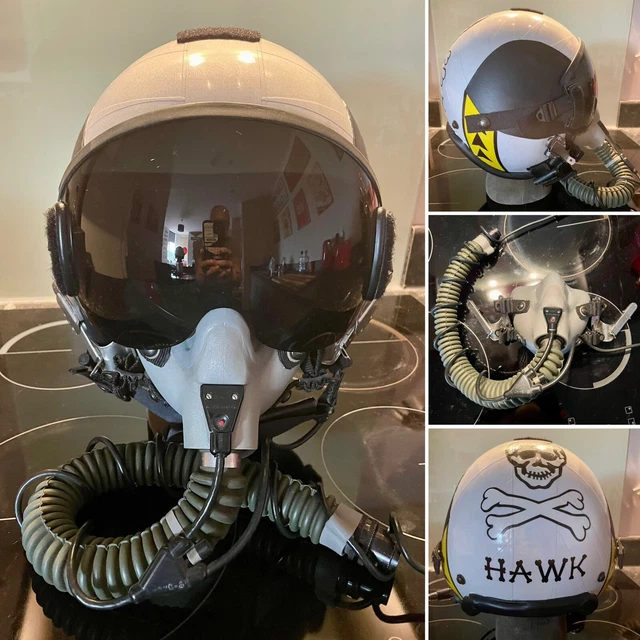 US NAVY HGU-55/P Flight Helmet & MBU-12/P Oxygen Mask £950.00 - PicClick UK