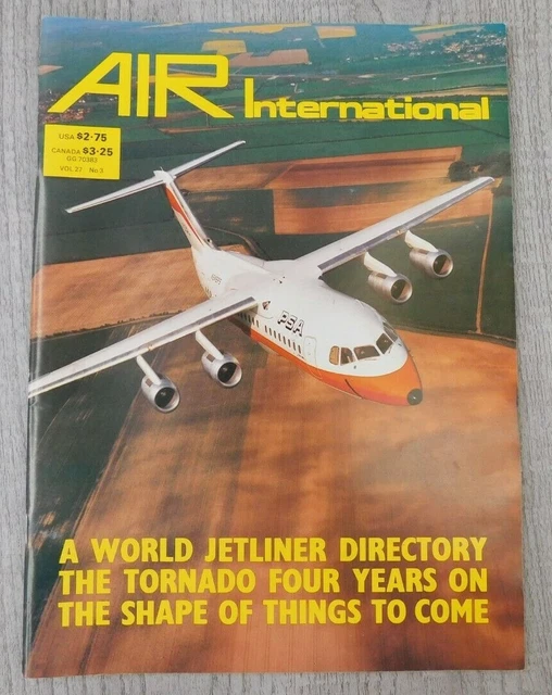 AIR INTERNATIONAL VOL.27 No.3 SEP 1984 Airplane Helicopter Journal VTG ...