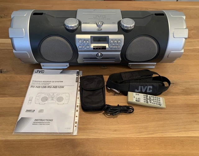 JVC RV-NB 10B , Boomblaster / Ghettoblaster / tragbare Stereoanlage EUR ...