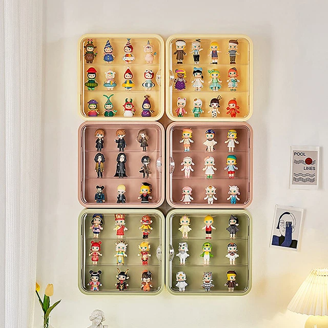 BLIND BOX DOLL Storage Display Stand Toy Display Cabinet Acrylic ...