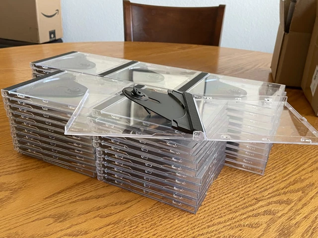 LIFT-LOCK CD JEWEL Cases - 60 - pre-owned - like MFSL used to use $299. ...