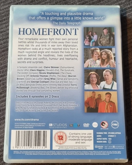 HOMEFRONT DVD. ITV drama. Claire Skinner, George Costigan. £4.29 ...