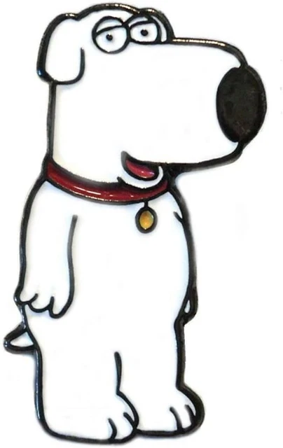 FAMILY GUY BRIAN Griffin Dog Metal Enamel Pin Badge Cartoon Character £ ...