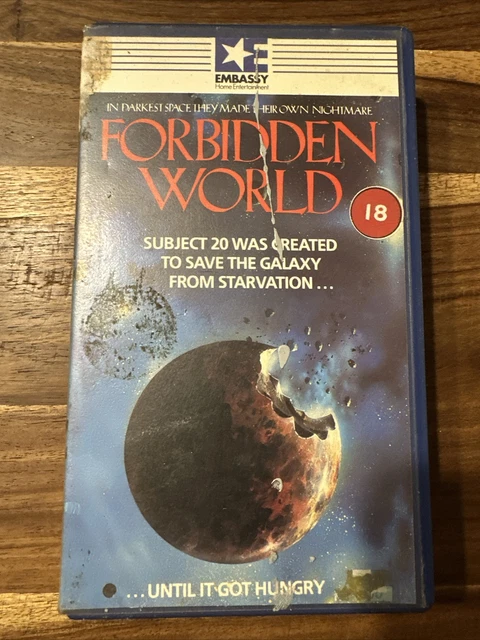 FORBIDDEN WORLD EX Rental Small Box Horror Rare Embassy (Mould) £5.00 ...