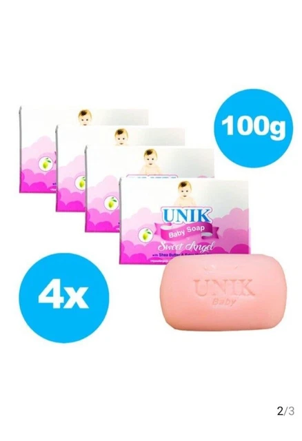 UNIK SWEET ANGEL Baby Glow Soap With Shea Butter & Extra Virgin Olive ...