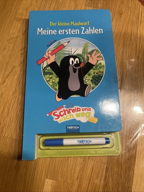 SCHREIB UND WISCH weg ""Der kleine Maulwurf"". Zahlen Andreas Trötsch EUR 1,00 - PicClick DE