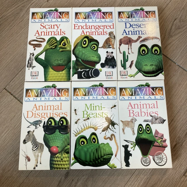 RARE HENRY'S AMAZING Animals DK Visions VHS Tape Lot Of 6 Vintage ...