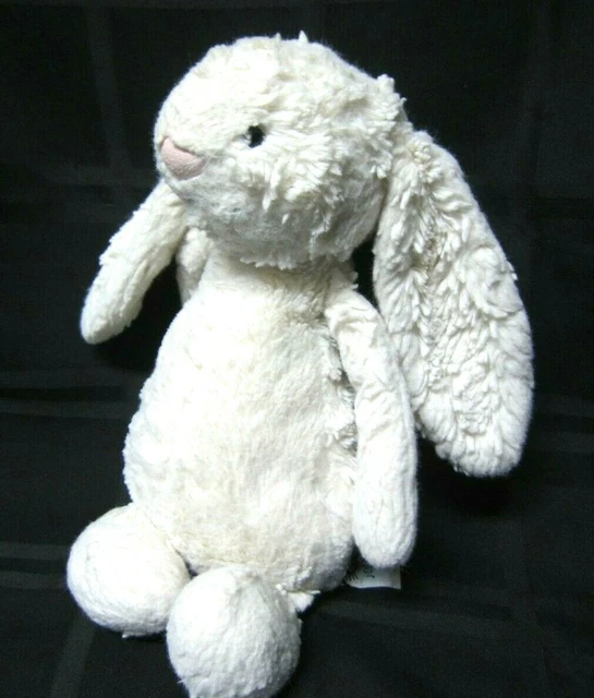 JELLYCAT LONDON BASHFUL Bunny Rabbit Plush Stuffed Animal Toy Cream ...