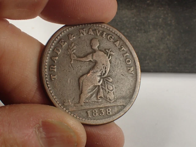 CANADA 1838 TRADE & Navigation Token (br967) dd $15.00 - PicClick CA