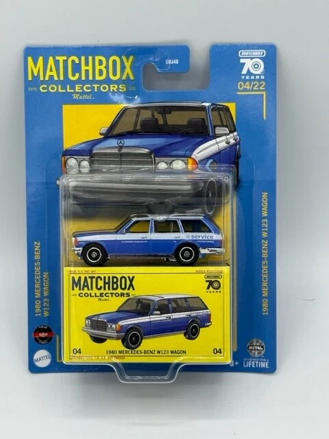 MATCHBOX 2023 MATCHBOX Collectors 1980 Mercedes-Benz W123 Wagon 4/22 ...