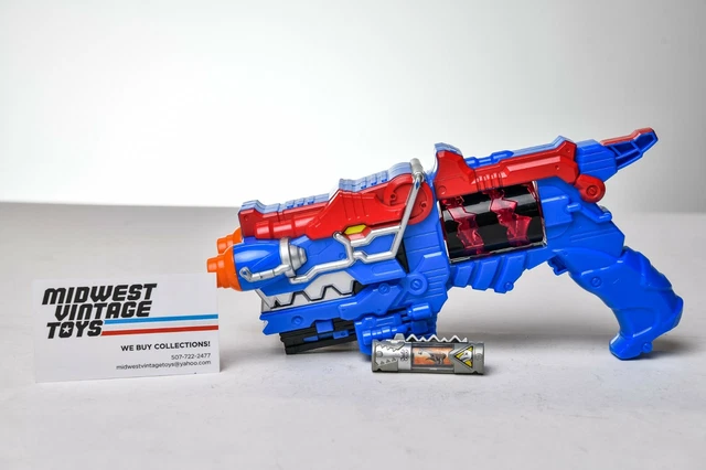 MMPR POWER RANGERS Dino Charge Morpher Titano Gun Blue Blaster EUR 33 ...