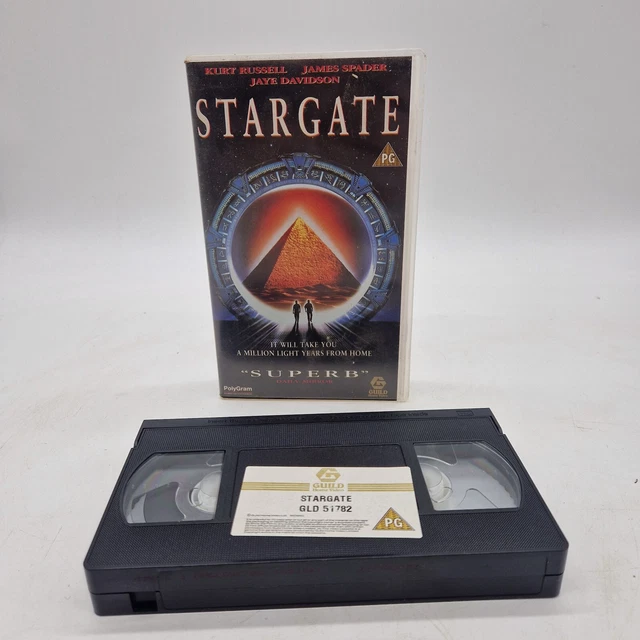 STARGATE VHS VIDEO Tape - Original Guild Home Video 1995 UK Release £6. ...