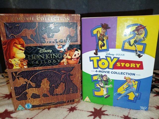 DISNEY BUNDLE Pixar Toy Story 1-4 & Lion King Trilogy 1-3 DVD BoxSet £ ...