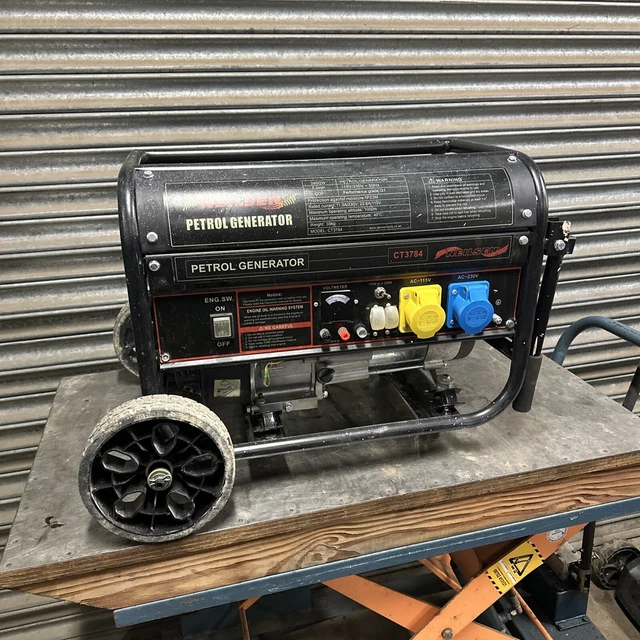 2.6 KVA PETROL Generator Nielsen CT3784 110v 230v £165.00 - PicClick UK