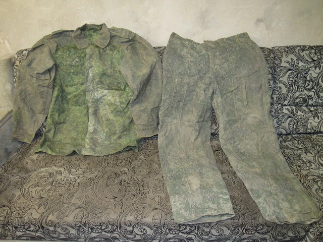 WAR IN UKRAINE 2022-2023 Uniform of the Russian Army. Protective ...