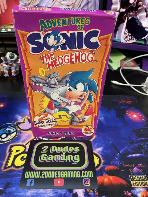 SONIC THE HEDGEHOG - "Sonics Song" (VHS) Free Shipping £9.34 - PicClick UK